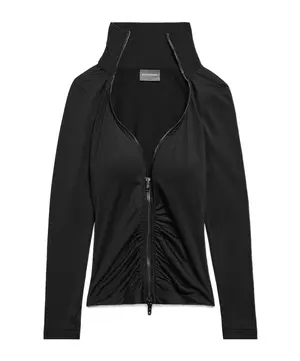 Balenciaga High Neck Performance Tops For Women