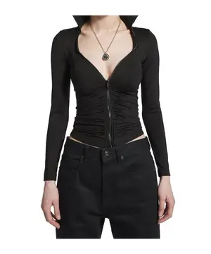 Balenciaga Bra Cup Zip-up Jacket