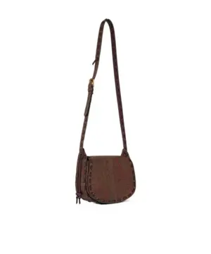Etro Small Drya Paisley Jacquard Crossbody Bag - Brown