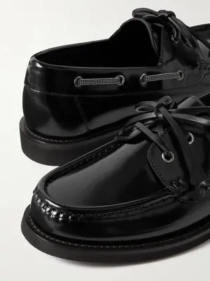 Brunello Cucinelli Lace-up Loafers With Monili Bead Embellishments
