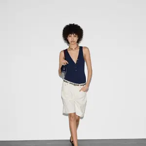 Gucci Gg Jacquard Denim Bermuda Shorts