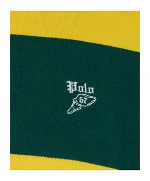 Polo Ralph Lauren Long-sleeved Striped Polo Shirt