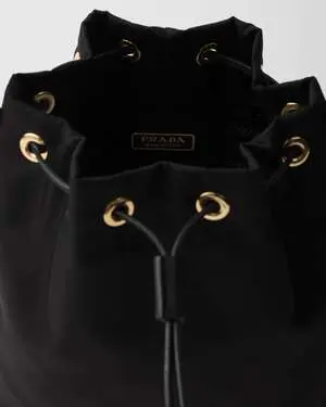 Prada Re-edition 1978 Drawstring Mini Bucket Bag - Black