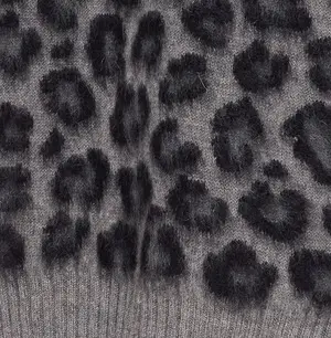 Bottega Veneta Leopard Print Crewneck Jumper