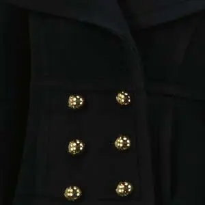 PATOU Double-breasted Collared Jacket - Black