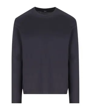 Herno Double-layer Long-sleeve T-shirt - Blue