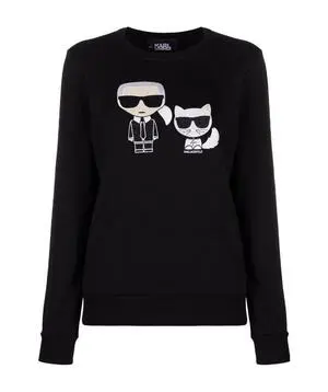 Karl Lagerfeld Round Neck Sweaters For Women
