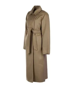 Max Mara Long-sleeved Coat - Brown