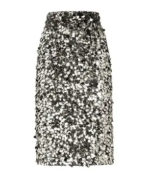 Dolce & Gabbana Sequined Midi Skirt