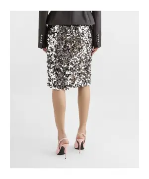 Dolce & Gabbana Sequined Midi Skirt