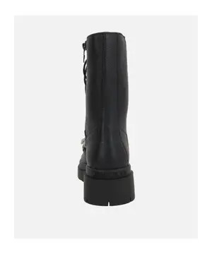 JIMMY CHOO Nari Combat Boots With Chain Detail
