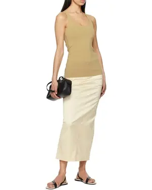 TOTEME Compact Knit Tank Top - Desert