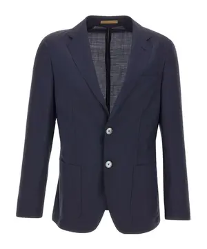 Hugo Boss Single-breasted Blazer - Black
