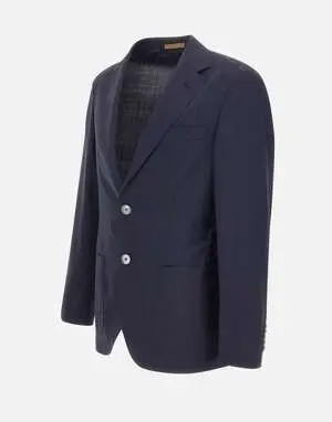 Hugo Boss Single-breasted Blazer - Black