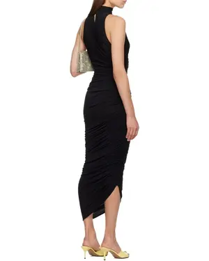 Jacquemus The Piazza Sleeveless Midi Dress - Black