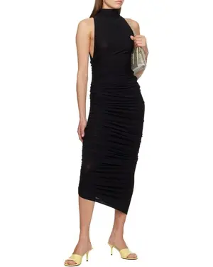 Jacquemus The Piazza Sleeveless Midi Dress - Black