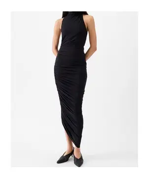 Jacquemus The Piazza Sleeveless Midi Dress - Black