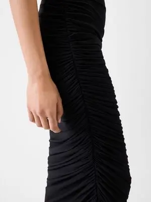Jacquemus The Piazza Sleeveless Midi Dress - Black