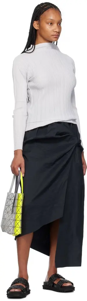 Issey Miyake Lucent Small Top Handle Bag