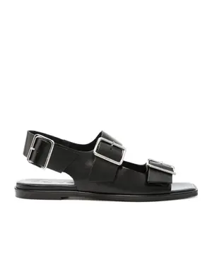 AeydĒ Thekla Leather Sandals - Black