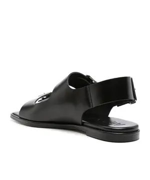AeydĒ Thekla Leather Sandals - Black