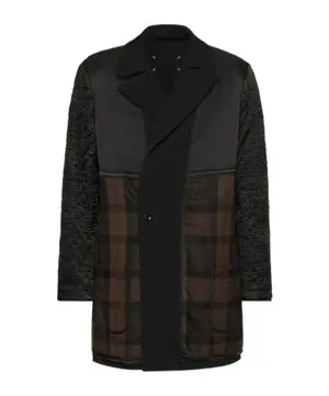 MAISON MARGIELA Double-breasted Frayed Detail Jacket