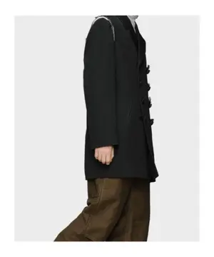 MAISON MARGIELA Double-breasted Frayed Detail Jacket