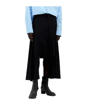 Comme Des Garçons Belt Loops Slacks - Black