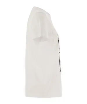 Max Mara Printed Cotton T-shirt