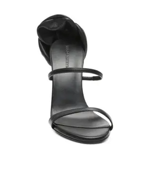 Magda Butrym Stiletto Heeled Sandals With Rose Detailing