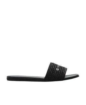 Givenchy 4g Open Toe Slip-on Slides