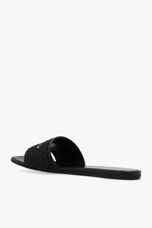 Givenchy 4g Open Toe Slip-on Slides
