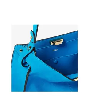 Fendi Medium Way Tote Bag - Light Blue