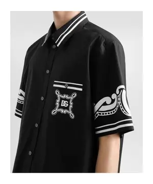 Dolce & Gabbana Dolce Gabbana Logo Printed Short-sleeved Shirt