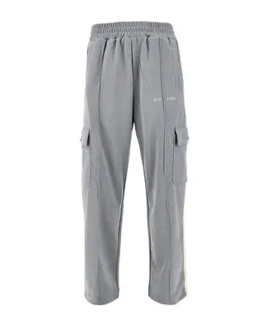Palm Angels Logo Embroidered Cargo Trousers