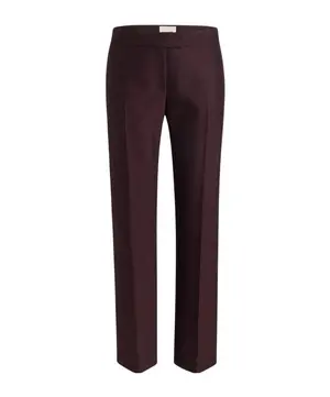 Khaite Callen Pleated-front Trousers