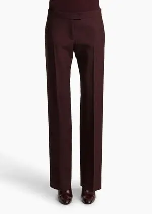 Khaite Callen Pleated-front Trousers
