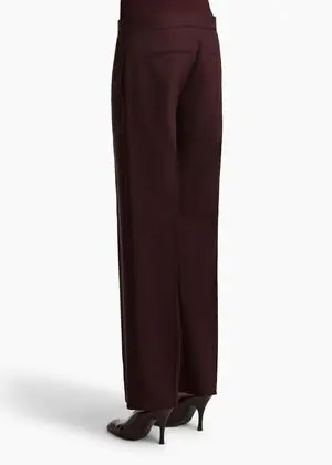 Khaite Callen Pleated-front Trousers