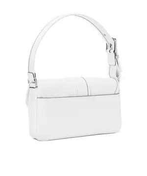 Michael Kors Colby Medium Shoulder Bag - White