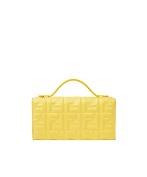 Fendi Baguette Continental Wallet With Chain Strap