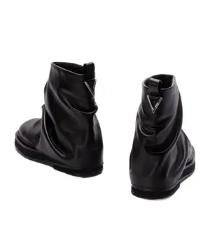 Attico The Mini Robin Ankle Boots - Black