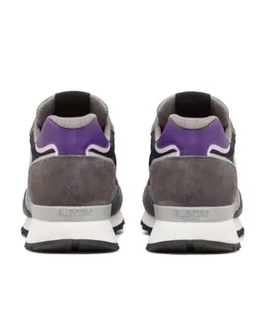 Valentino Garavani Vlogo Pace Lace-up Sneakers - Gray/graphite/purple