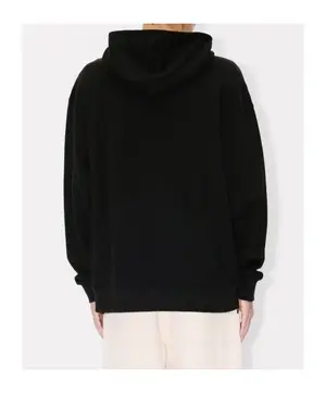 Kenzo Boke Heart Oversized Hoodie In Cotton