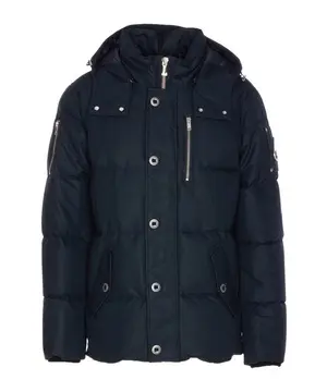 Moose Knuckles Zip Detailed Hooded Coat - No