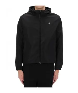 Fendi Ff Hooded Drawstring Jacket