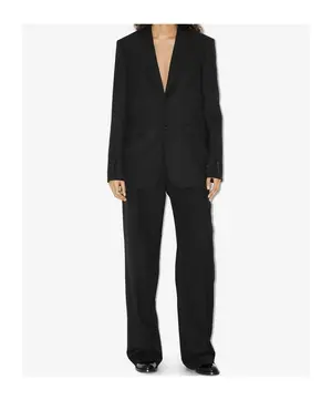 Burberry High-waist Wide-leg Trousers