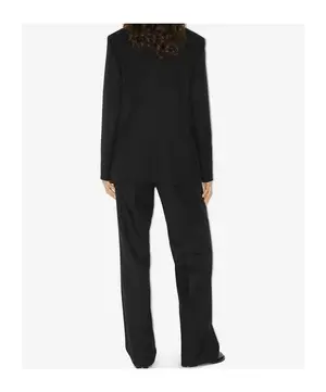 Burberry High-waist Wide-leg Trousers