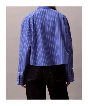 Calvin Klein Striped Cotton Shirt