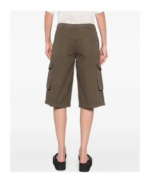 Herno Cargo Shorts With Drawstring Waist - Brown