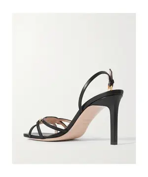 TOM FORD Ankle Strap Stiletto Sandals - Black